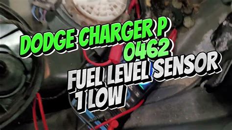 Dodge Charger P0462 Fuel Level 1 Low Youtube