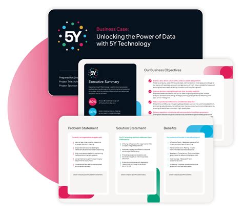 Free Editable Business Case 5y Technology