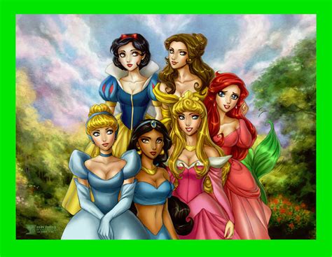 Disneys Princesses 2 By Tpilgrim58 On Deviantart