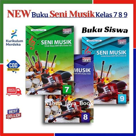 Jual Penerbit GOS Buku Siswa Seni Musik SMP MT Kelas Kurikulum Merdeka Buku Seni Musik