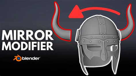 Learn The Mirror Modifier In Blender Youtube