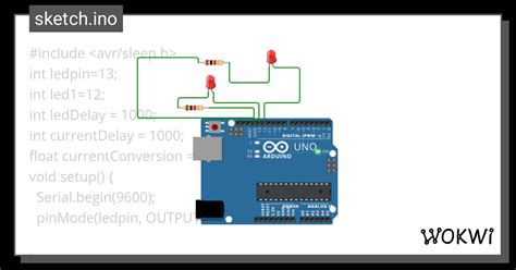 Sleep Detection Wokwi Esp32 Stm32 Arduino Simulator