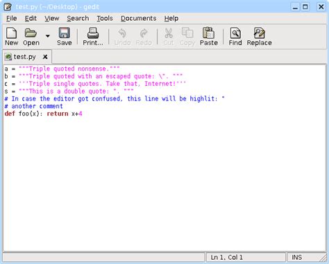 Ide Python Triple Quote Shootout