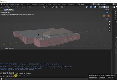 ahmed salama omran on linkedin ifcopenshell blenderbim ifc
