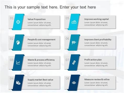 Box List PowerPoint Template SlideUpLift