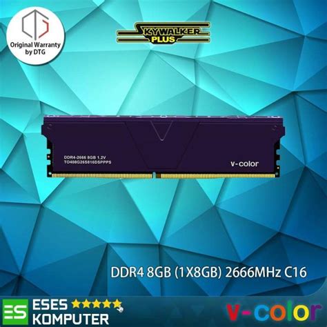 Jual Ram V Color Ddr4 Skywalker Plus 8gb 1x8gb 2666mhz Cl16 Memory Di Jual Ram V Color Ddr4 Skywalker Plus 8gb 1x8gb 2666mhz Cl16 Memory Di