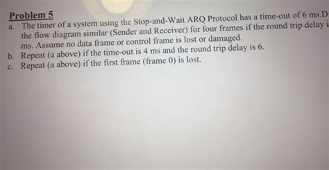 Problem A The Timer Of A System Using The Chegg