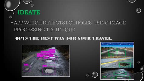 Pothole Detection Presentation Using Image Processing Youtube