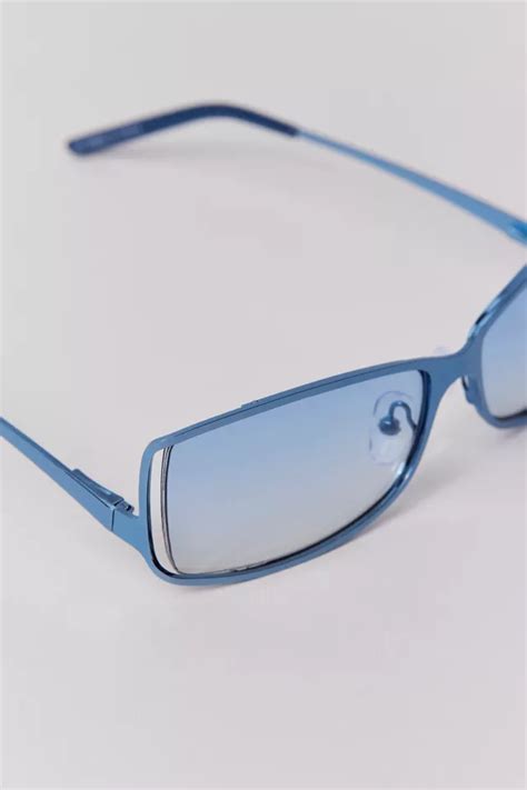 Roxy Slim Metal Shield Sunglasses Urban Outfitters