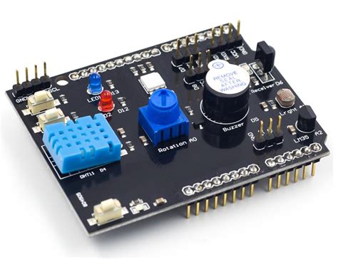 Купить Многофункциональная плата расширения 9 в 1 для Arduino Uno в Минске