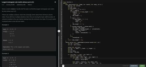 How To Find The Maximum Size Submatrix With Zero Bishal Das Posted On
