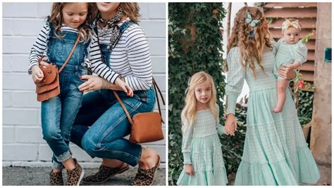 استایل شیک و متفاوت مادر دختری ۱۴۰۲ تصاویر