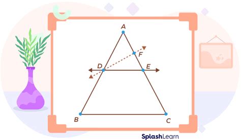 Triangle Proportionality Theorem Statement Proof Examples