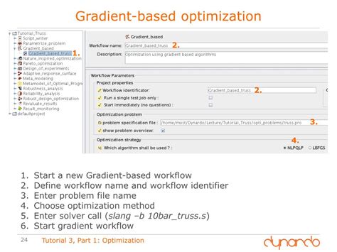 Ppt Tutorial 3 Part 1 Optimization Of A Linear Truss Structure