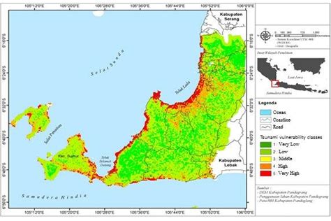 Tsunami Vulnerability Map As The Result Form Cell Based Modeling Download Scientific Diagram