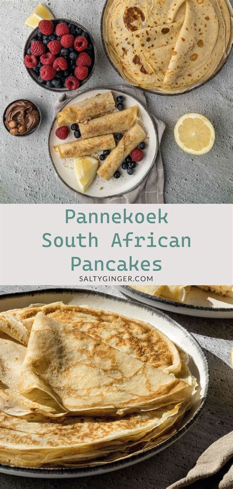 Pannekoek South African Pancakes Pancake Recipe Easy Pannekoek