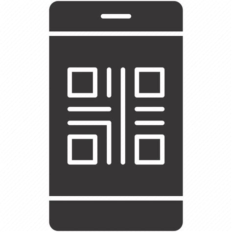 Qr Code Qrcode Mobile Phone Icon Download On Iconfinder