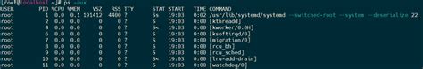 linux中ps命令ps aux 和ps ef 参数解释 csdn博客
