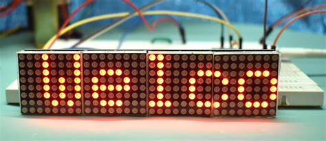 Iot Based Internet Clock Using Dot Matrix Display