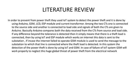 Power Theft Detection Using Iot Pptx Internet Of Things Internet