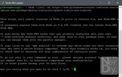 Howto Node Red Node Red Installeren Op De Raspberry Pi Nerdiyde