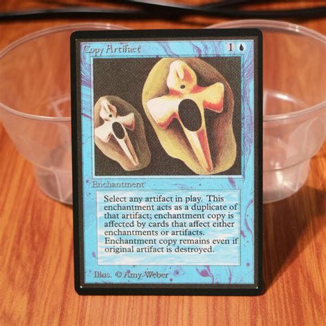 copy artifact b limited edition beta leb magic the gathering proxy