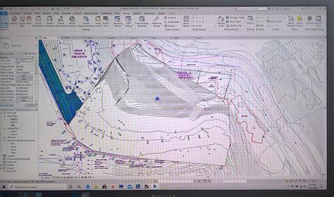 solved how to trace property line and roads on toposurface from dwg