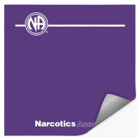 Basic Text Book Narcotics Anonymous T Stickers Na Sold By Bhavna