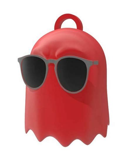 Stl File Keychain Ghost In Pacman・model To Download And 3d Print・cults