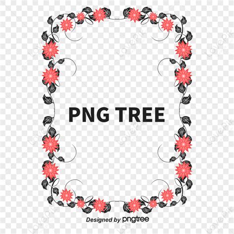 Flowers Border Design Creative Creative Borders Free Png And Clipart Image For Free Download