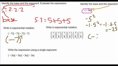 Exponent Basics Youtube Exponent Basics Youtube