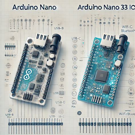 Arduino Nano Vs Arduino Nano IoT Pinout And Features