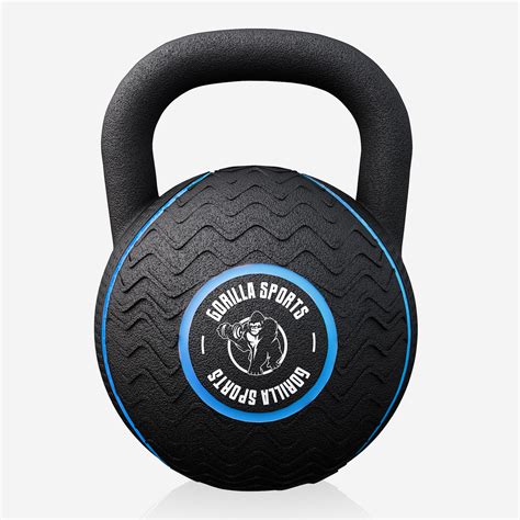 Gorilla Sports Kettlebell Rubber 12 Kg Kopen