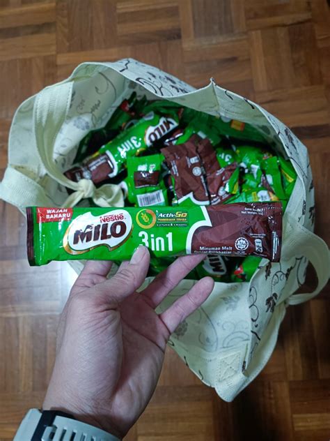 Milo Packet 3 In 1 Have Alot Food And Drinks Beverages On Carousell