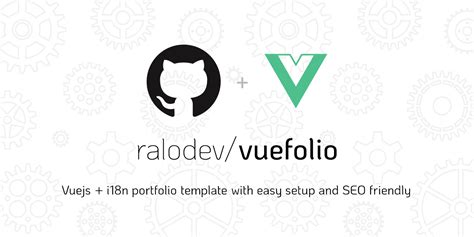 github ralodev vuefolio vuejs i18n portfolio template with easy