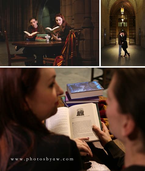 Sara And Josh Magical Harry Potter Themed Engagement Session Photos