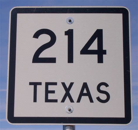 Texas State Highway 214 Sign (Walcott, Texas) | Texas State … | Flickr