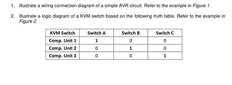 Answered 1 Illustrate A Wiring Connection Bartleby