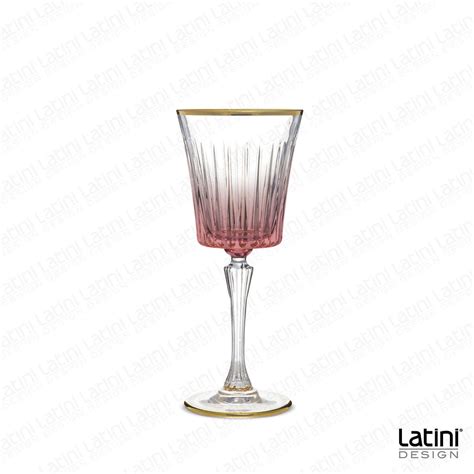 Linea Timeless Rosa Filo Oro Esclusiva Latinidesign® Latini Design
