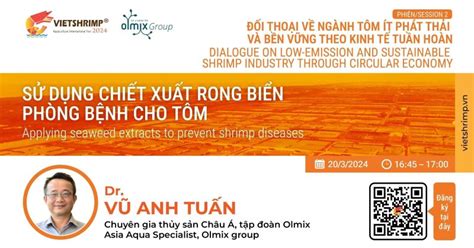 Vu Anh Tuan On Linkedin Please Attend And Share Your Solution At Vietshrimp 2024
