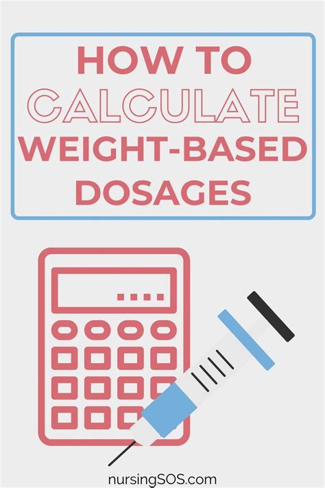 How To Calculate Weight Based Dosages In Nursing School A Free Video In Nursing School