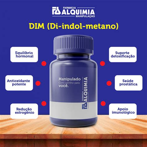 Dim Di Indol Metano 100mg 60 Doses Equilíbrio Hormonal E Saúde Prostatica