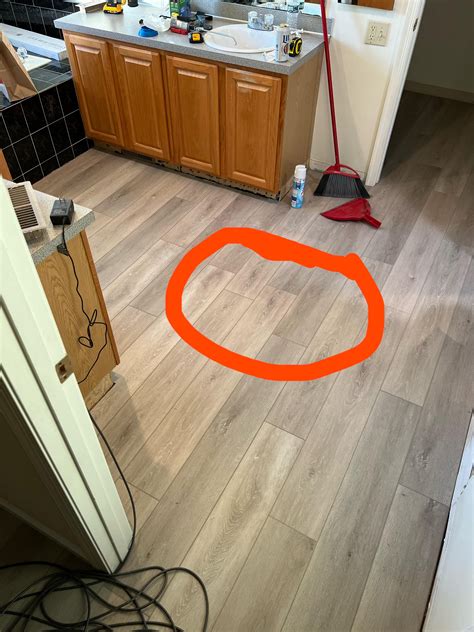 Newly Installed Lvp With A Few H Seams Is This Ok R Flooring