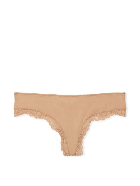 Smooth Cutout Back Thong Panty Image Number Null