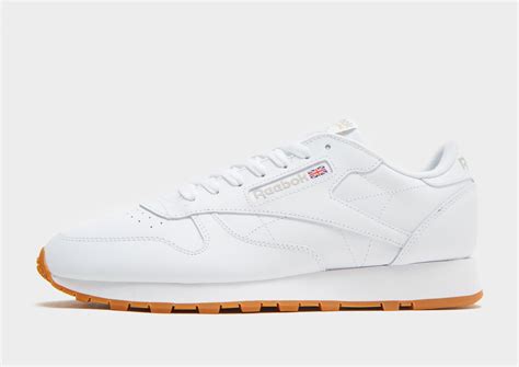 White Reebok Classic Leather Jd Sports Ireland