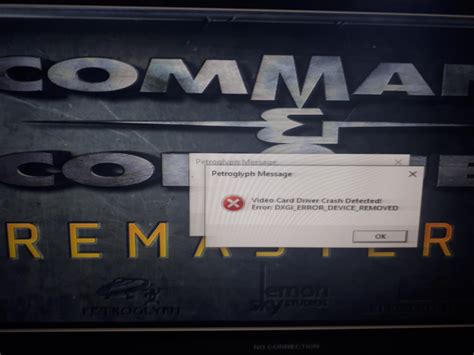 Graphics Card Error But Just One Game Rpcmasterrace