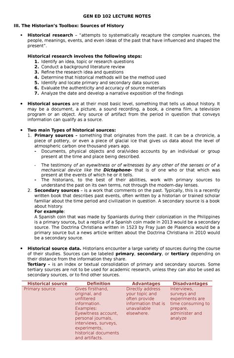 gen ed 102 lecture notes 2 gen ed 102 lecture notes iii the