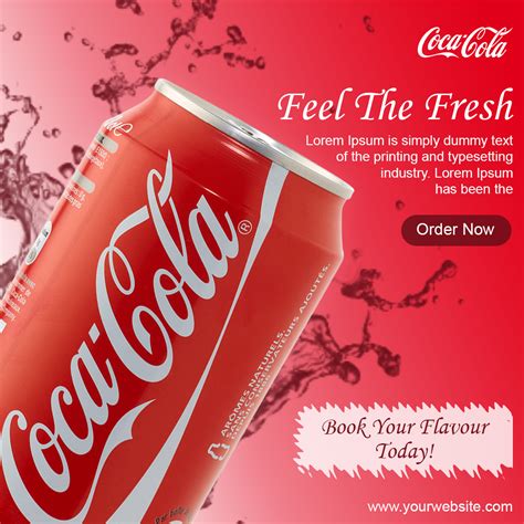 Coca Cola Ad Design Coca Cola Ad Photoshop Tutorial Ad Design