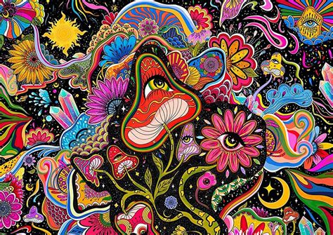 Trippy Art Paintings