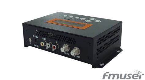 Fmuser Futv4652c Isdb T Mpeg2 Sd Encoder Modulator Tunercvbs In Rf